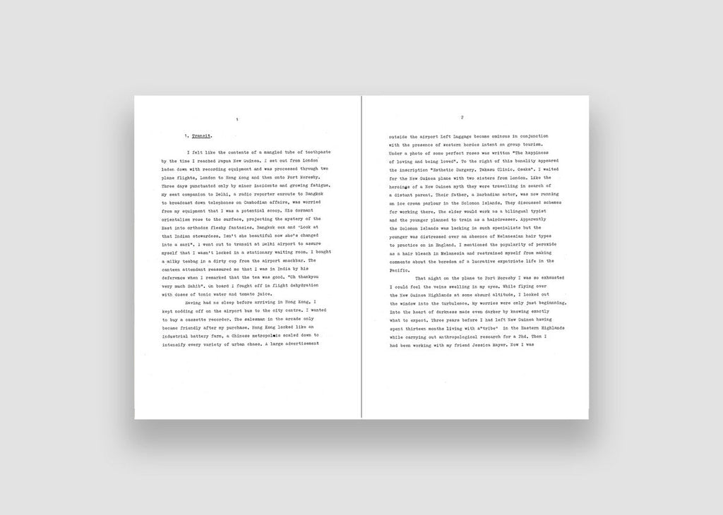 Ragnar Johnson - A New Guinea Journey (Book) – Meditations