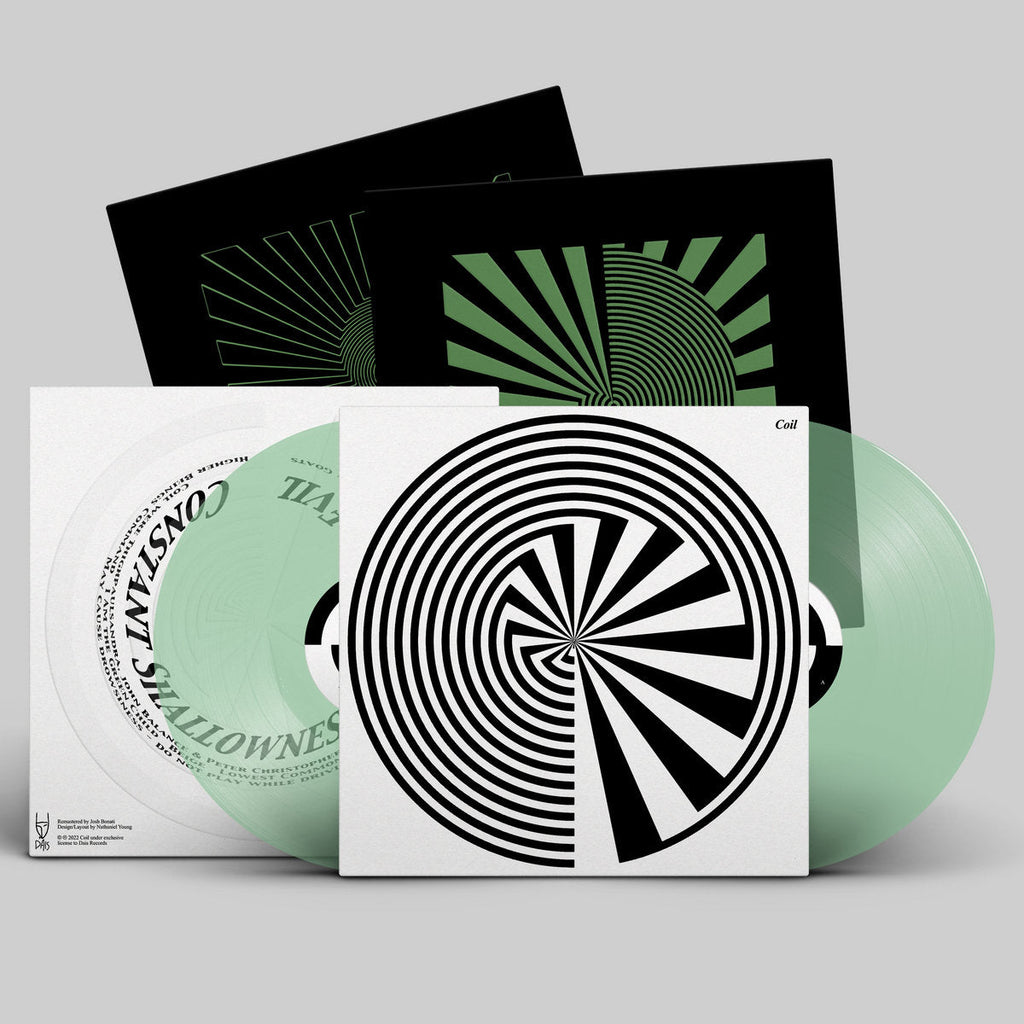 Coil - Constant Shallowness Leads To Evil (Coke Bottle Clear Vinyl 2LP ...