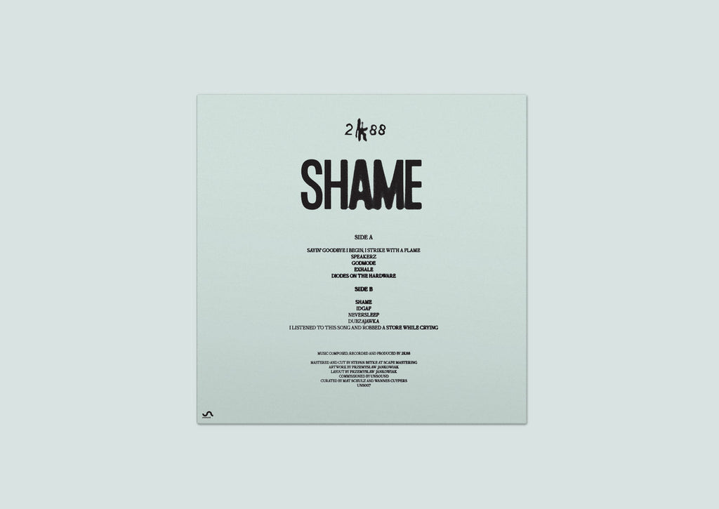 2K88 - Shame (LP) – Meditations