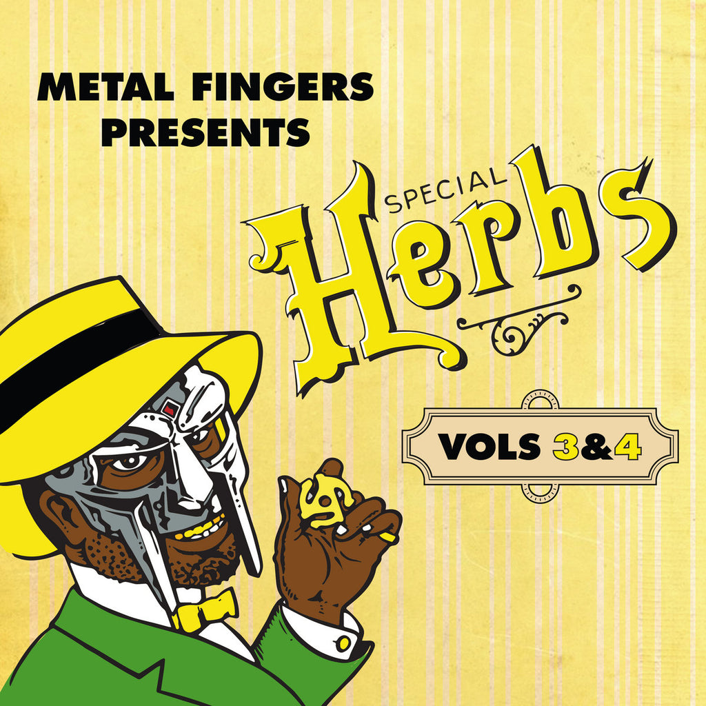 MF DOOM - Metal Fingers Presents: Special Herbs Vol. 3 & 4 (Lemon Yell ...