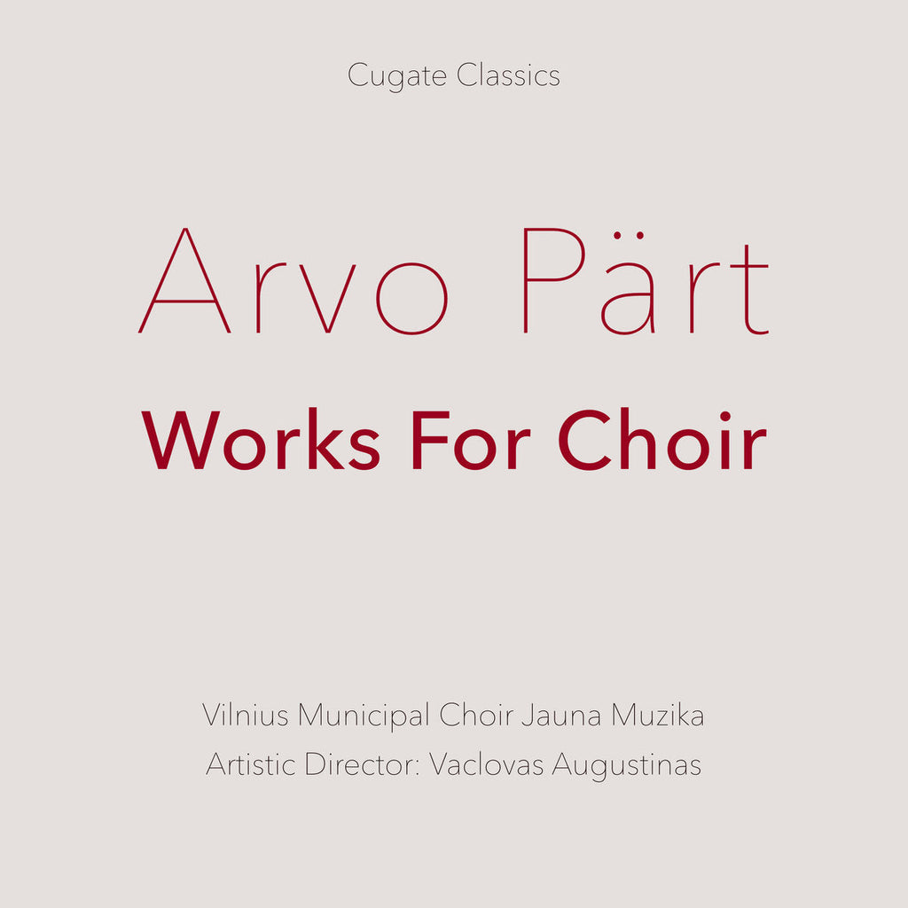 Arvo Part - Works For Choir (LP+DL) – Meditations